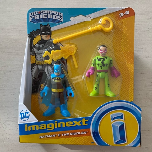 Fisher-Price | Toys | New Imaginext Dc Super Friends Batman The Riddler ...